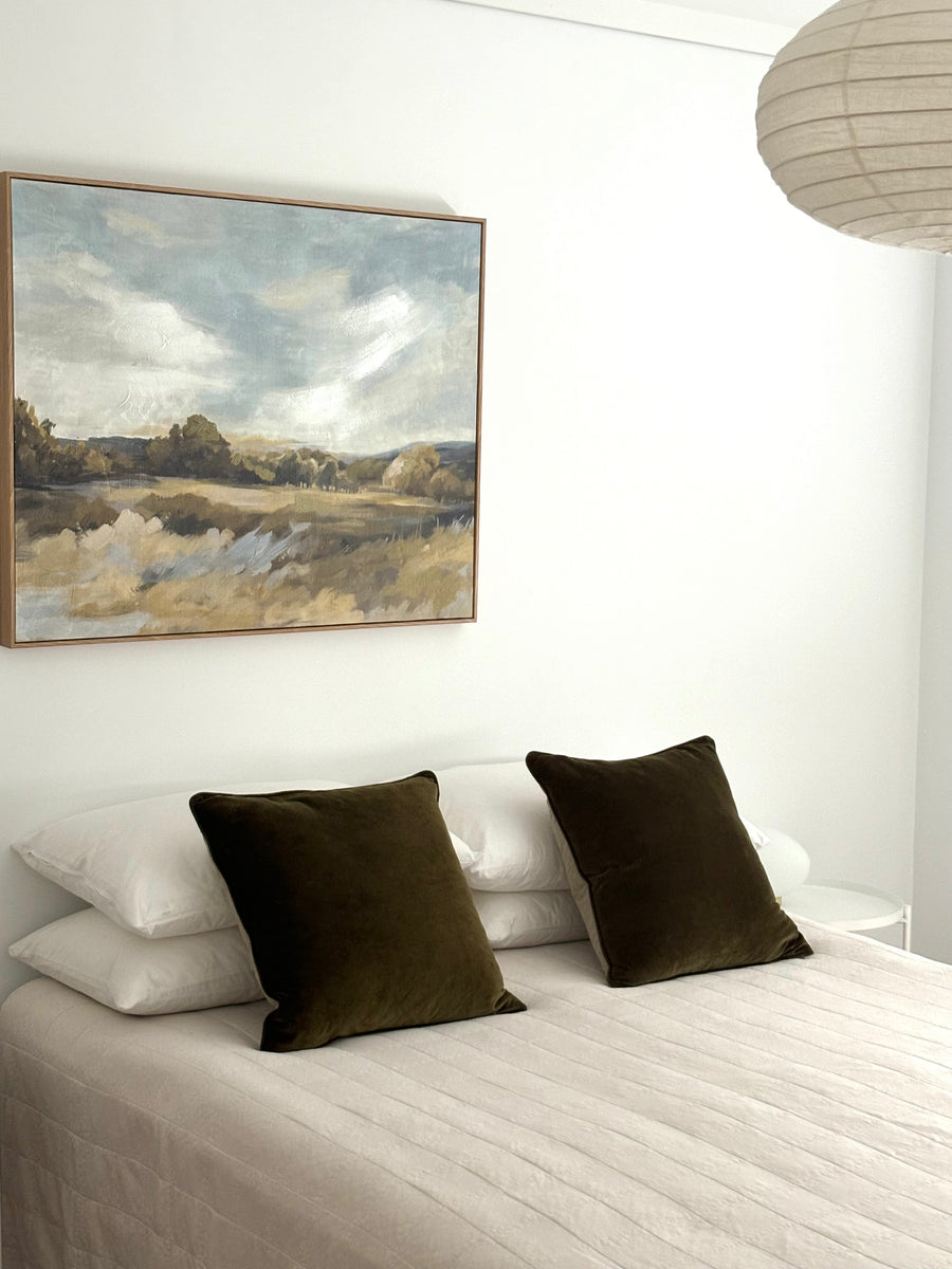 ART: HENRY PAINTING - HAND PAINTED – moss grotto